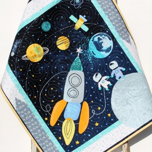 Space Quilt Spaceship Planets Crib Bedding Solar System - Etsy