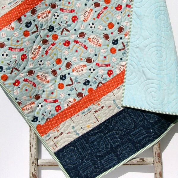 Sports Quilt Pattern - Etsy