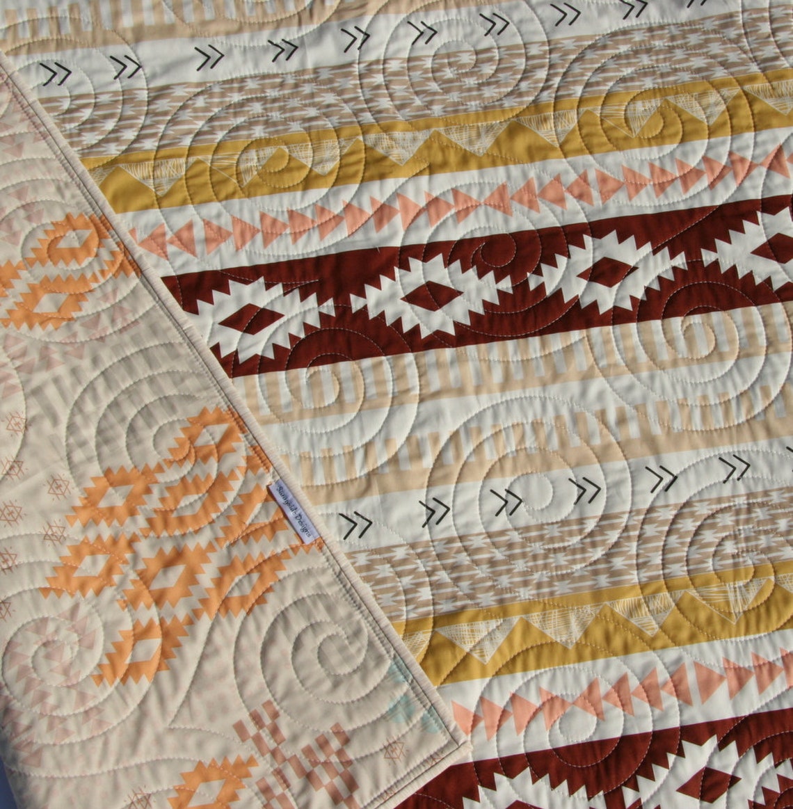 Aztec Crib Bedding Arizona Baby Blanket Southwest Crib - Etsy