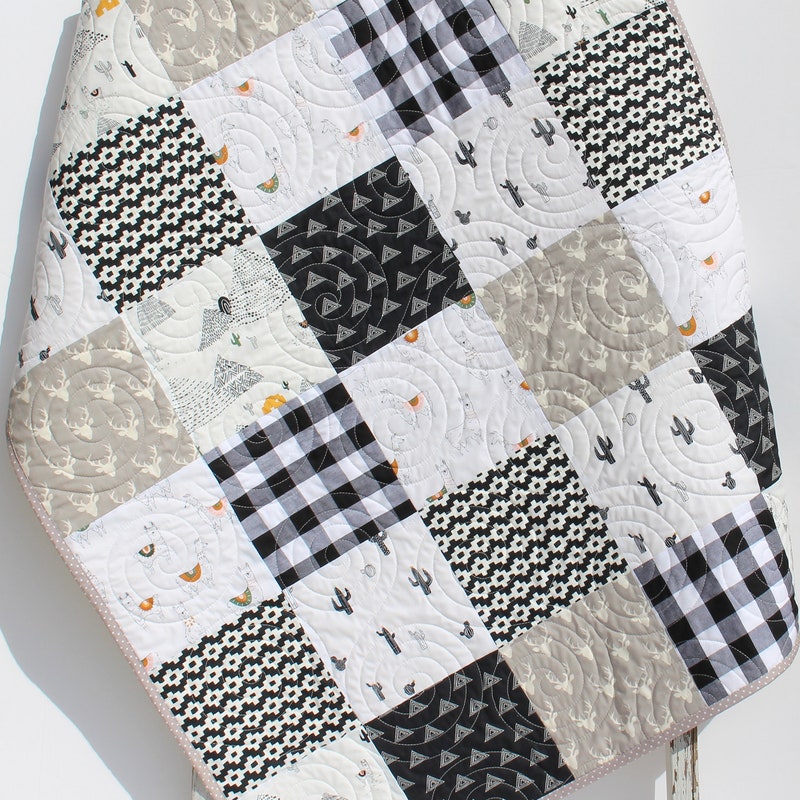 Llama Quilt Pattern - Etsy