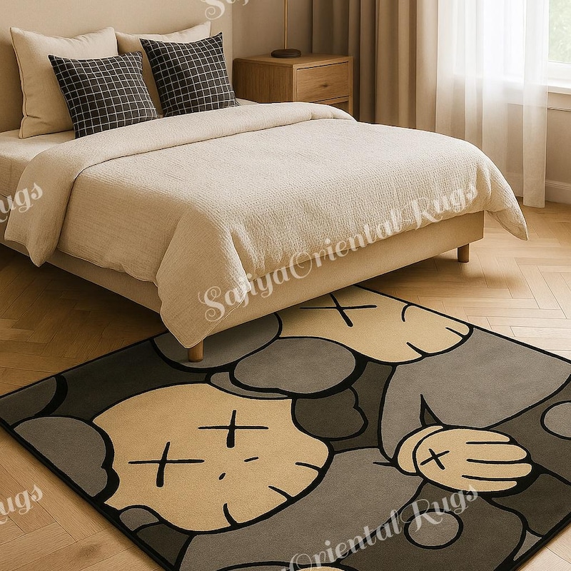 Cartoon Kitchen Rug - Etsy