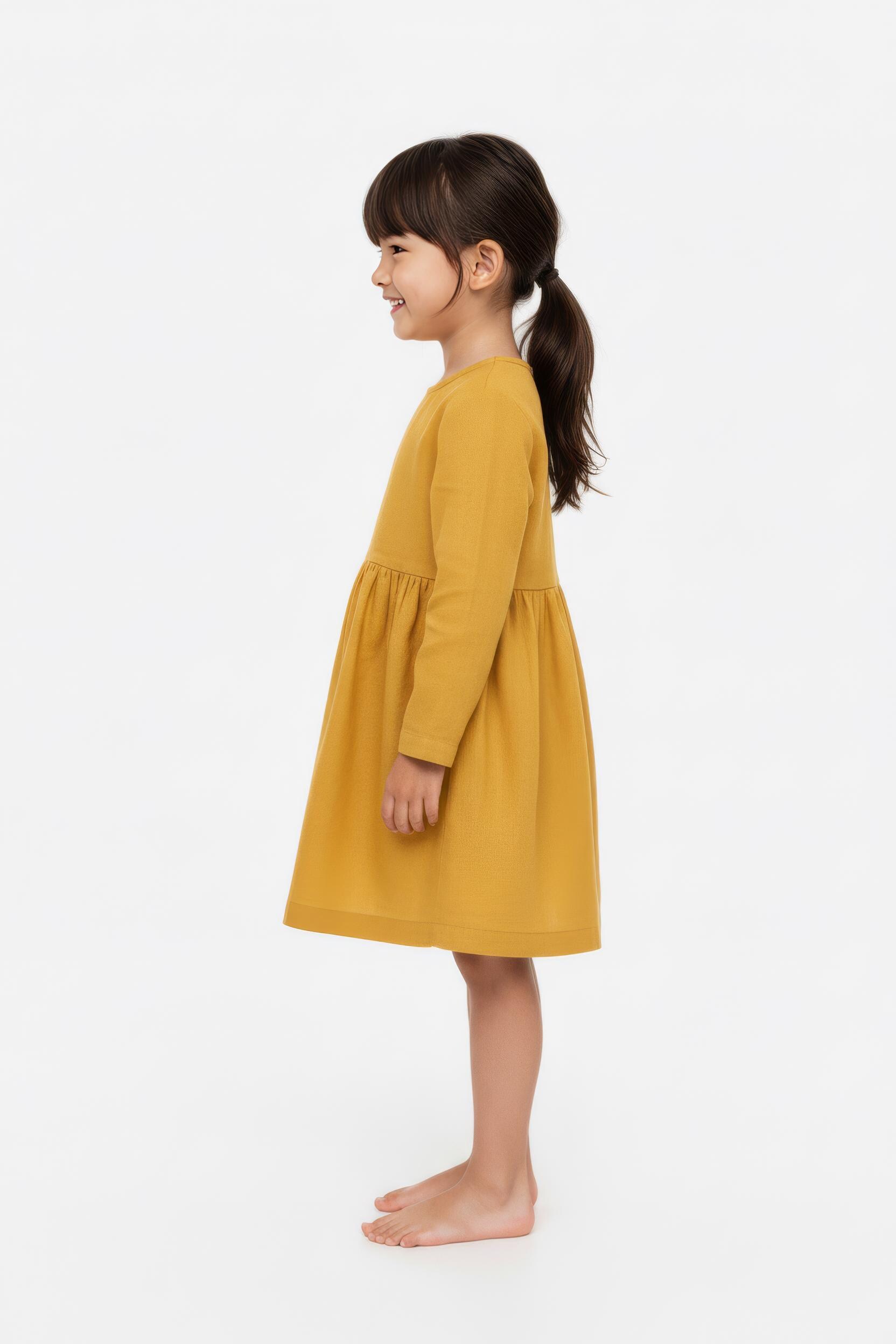 Linen Dress Sewing Pattern for Girls, School Dress Pattern for Teens ...