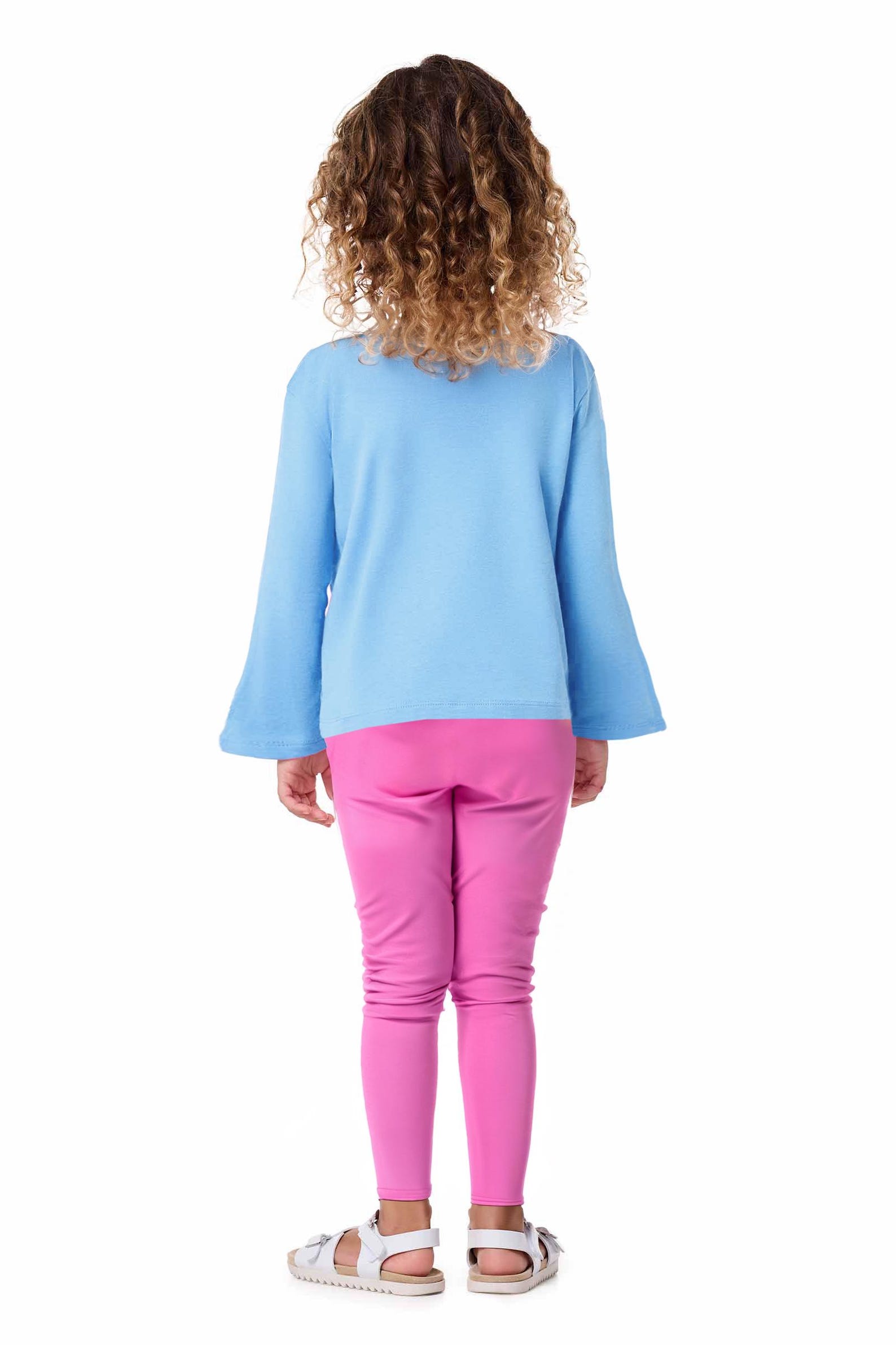 Girls Top Sewing Pattern: Kids Pajama Patterns for Toddlers, Flared ...