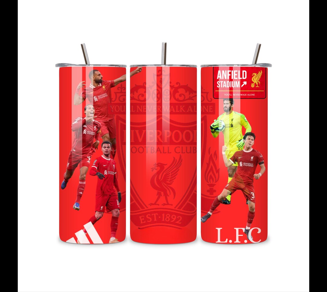 Liverpool Tumbler Wrap: 20oz Skinny Sublimation Design (digital File ...