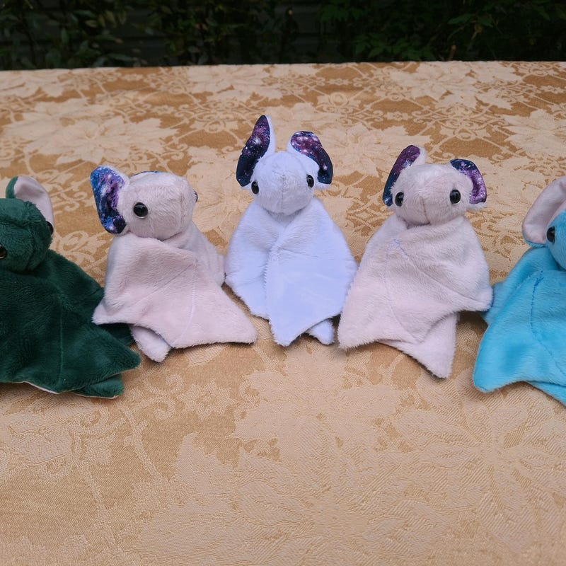 Small Stuffed Baby Bats - Etsy