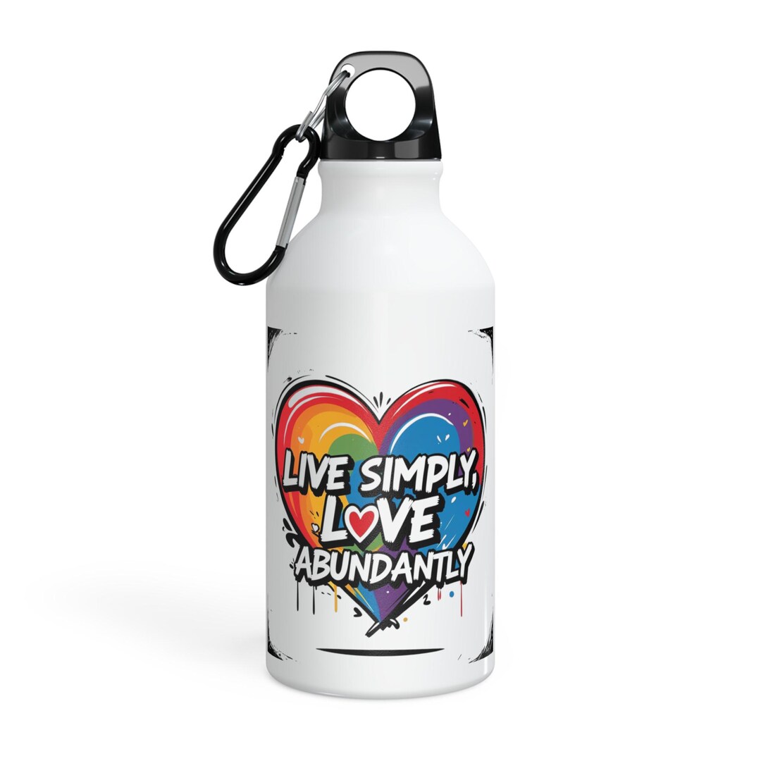 Water Bottle, Motivational, LGBTQ+ Pride Gift, Eco-friendly Hydration ...