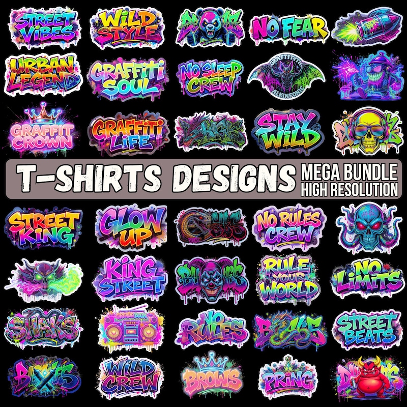 Cool T Shirt Designs - Etsy