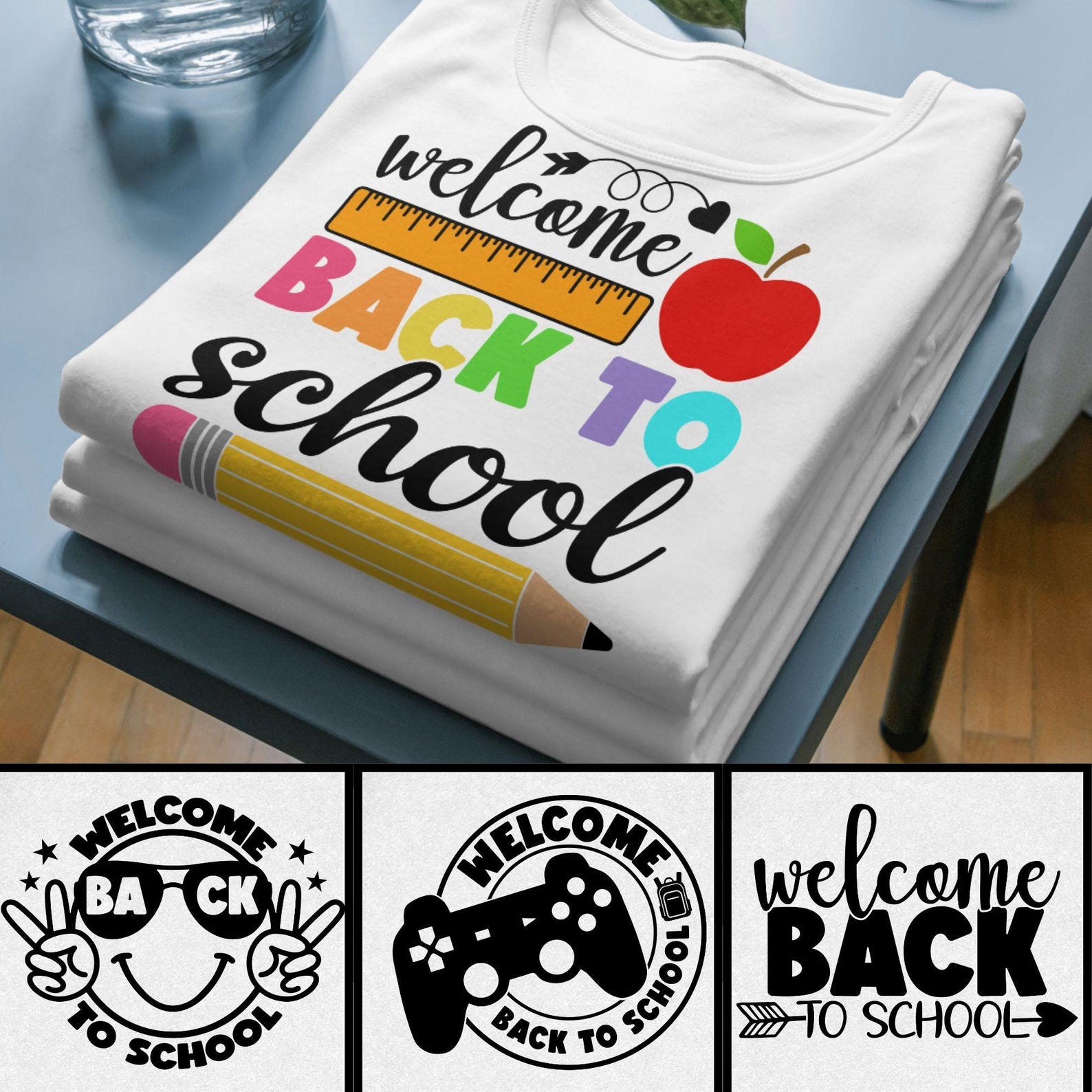Teacher Clipart, School Clipart, Teacher Svg Bundle, Pencil Svg, School ...