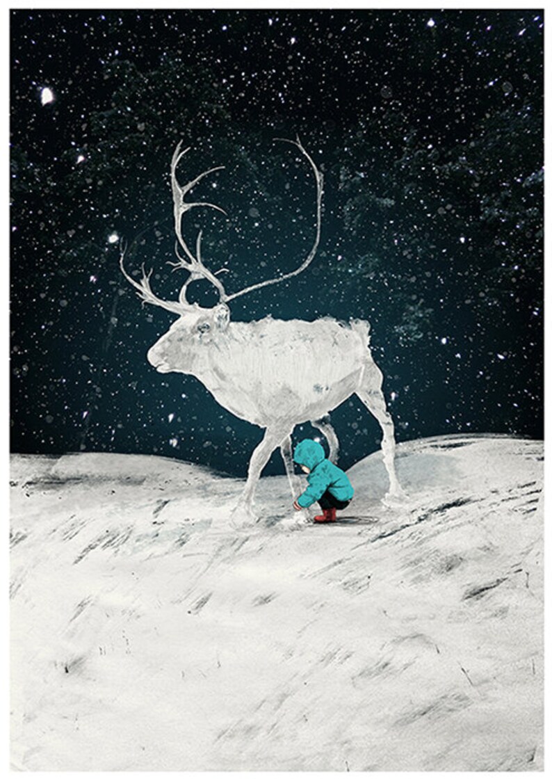 Christmas Card Pack of 5 X A6 Cards - Etsy