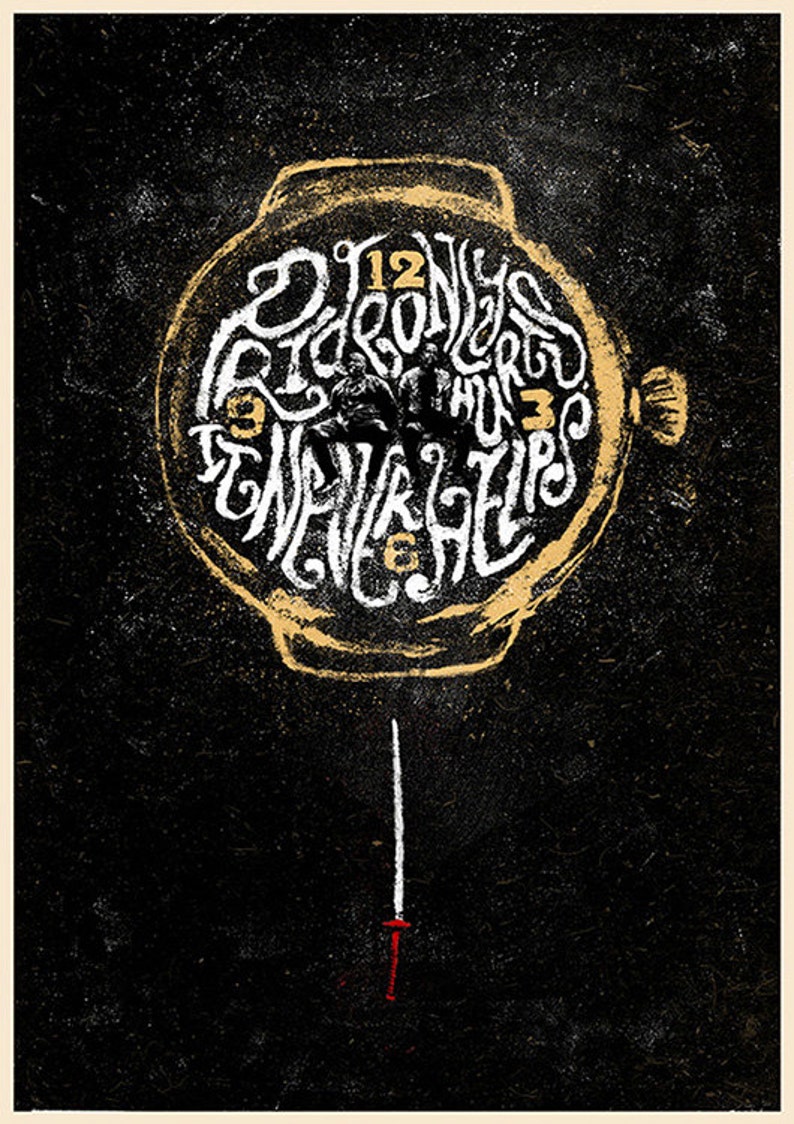 Pulp Fiction. the Gold Watch - Etsy