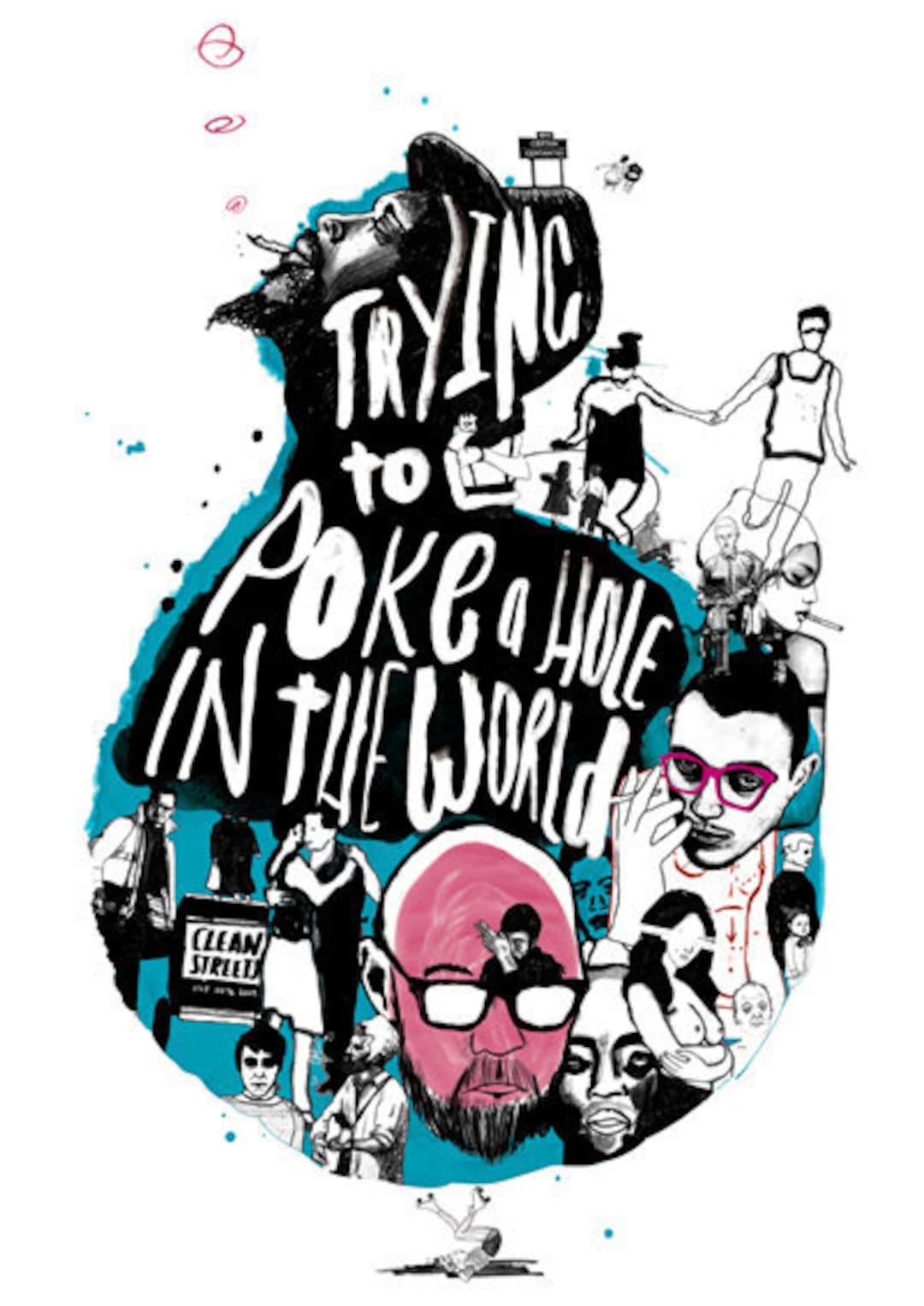 Trying to Poke a Hole in the World - Etsy