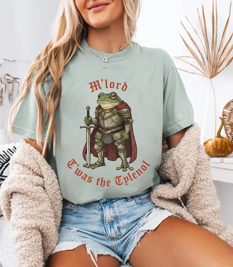 Tylenol Png, Twas the Tylenol M'lord: Funny Anti RFK Jr Frog Liberal ...