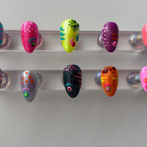 Fishing Lure Nails - Etsy