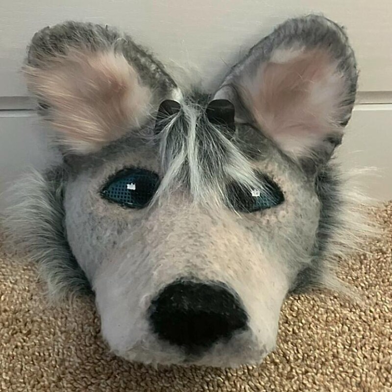 Coyote Mask - Etsy