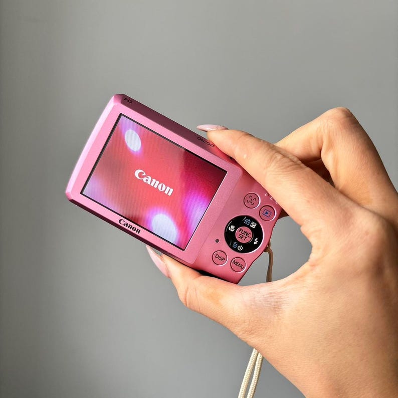 Canon Powershot Digital Camera Digi Cam in Baby Pink - Etsy