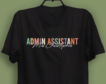 Custom Admin Shirt - Etsy