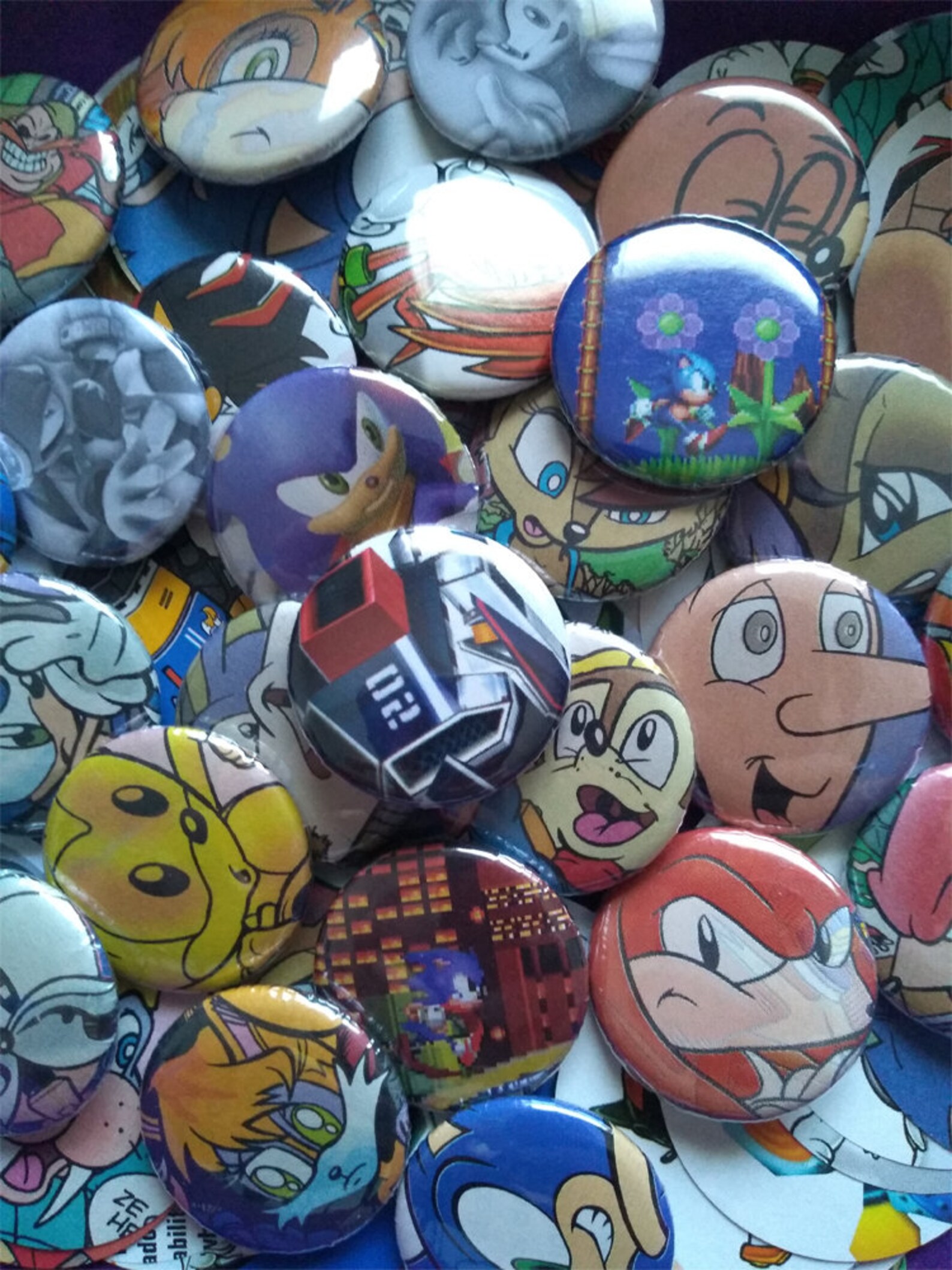 Grab Bag Sonic the Hedgehog Pins - Etsy