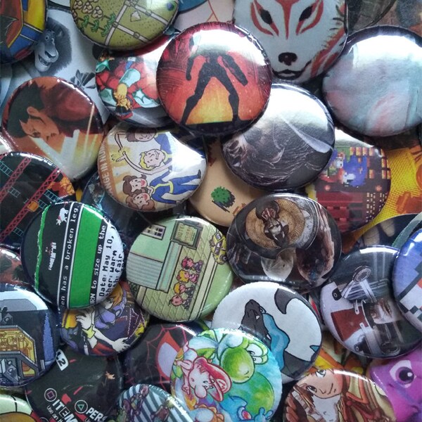 Gamer Pins - Etsy