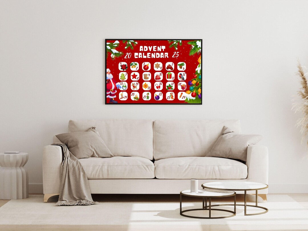 DIY Advent Calendar Houses, Christmas Animals (digital Download) - Etsy
