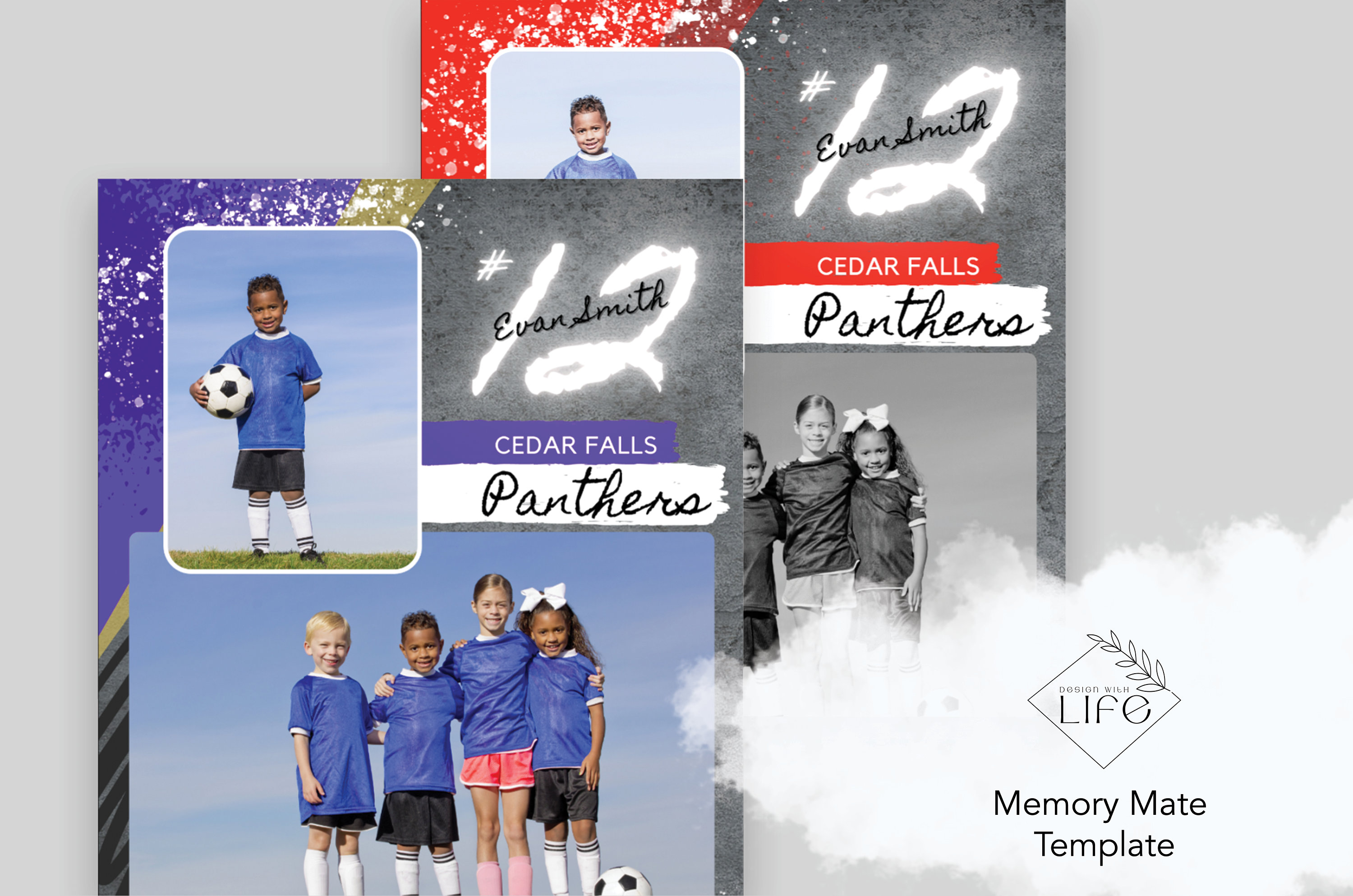Canva Memory Mate Template – Team Photo Collage (digital Download) - Etsy