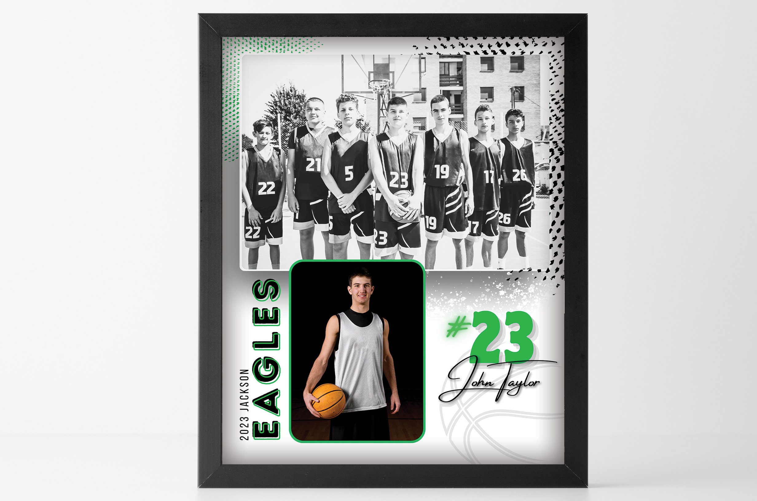 Memory Mate Basketball Template for Canva Pro - Showcase Your Players ...