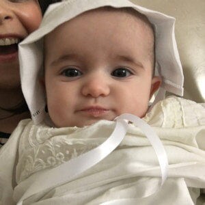 Magic Hanky Bonnet, 100% Linen, White, Boy or Girl, Gift Box Available ...