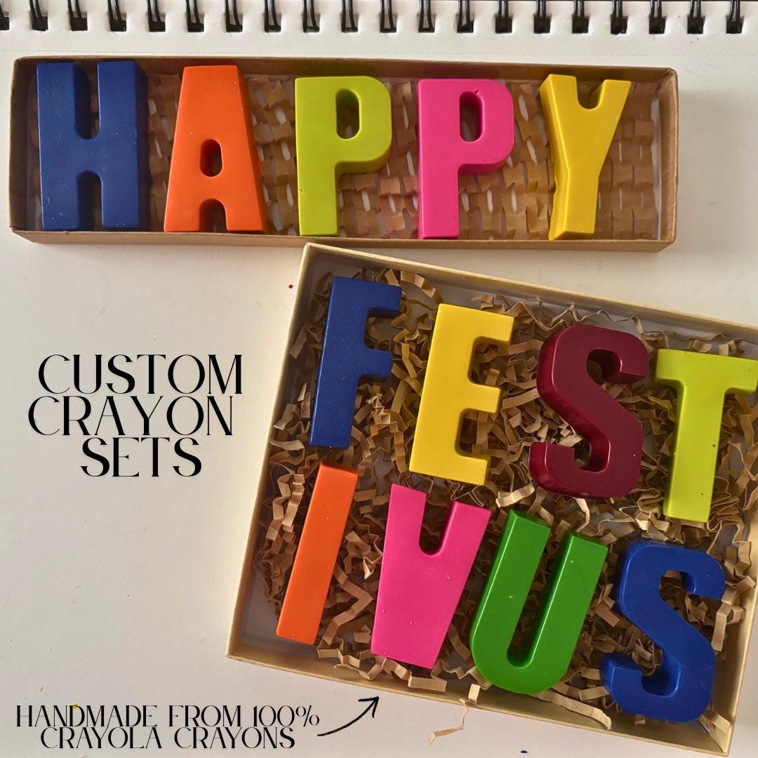 Personalized Name Crayons: 100% Crayola, Kids Gift Set - Etsy