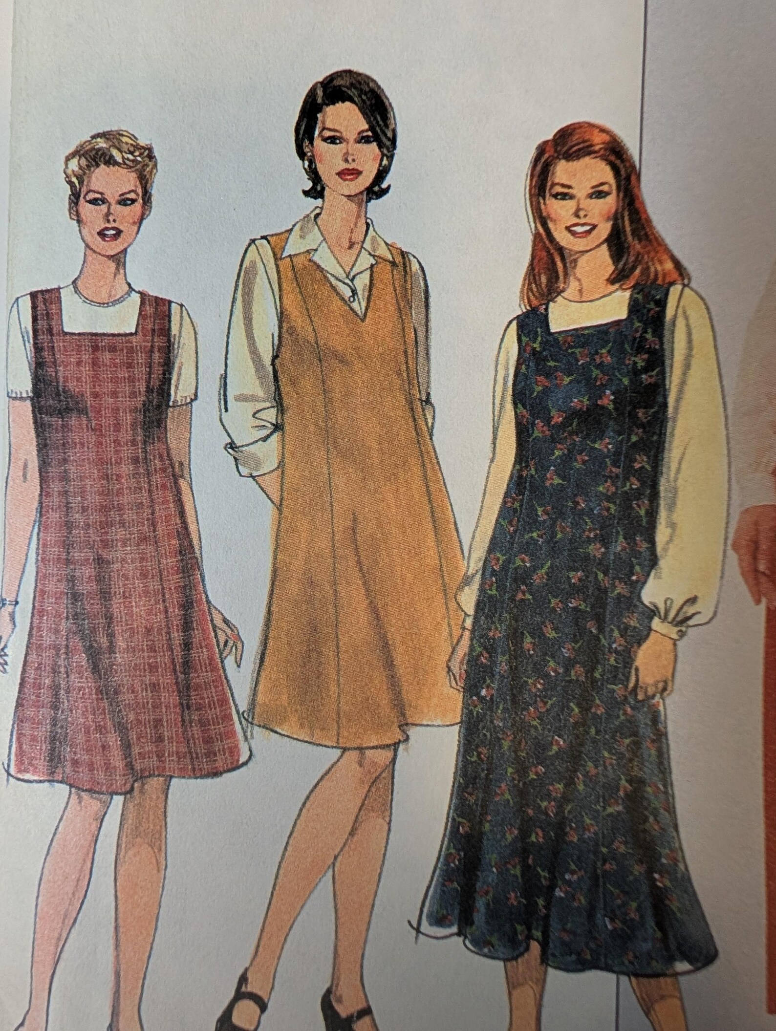 Simplicity 7293 – Misses’ Jumper Dresses – Sewing Pattern – Size 18W ...