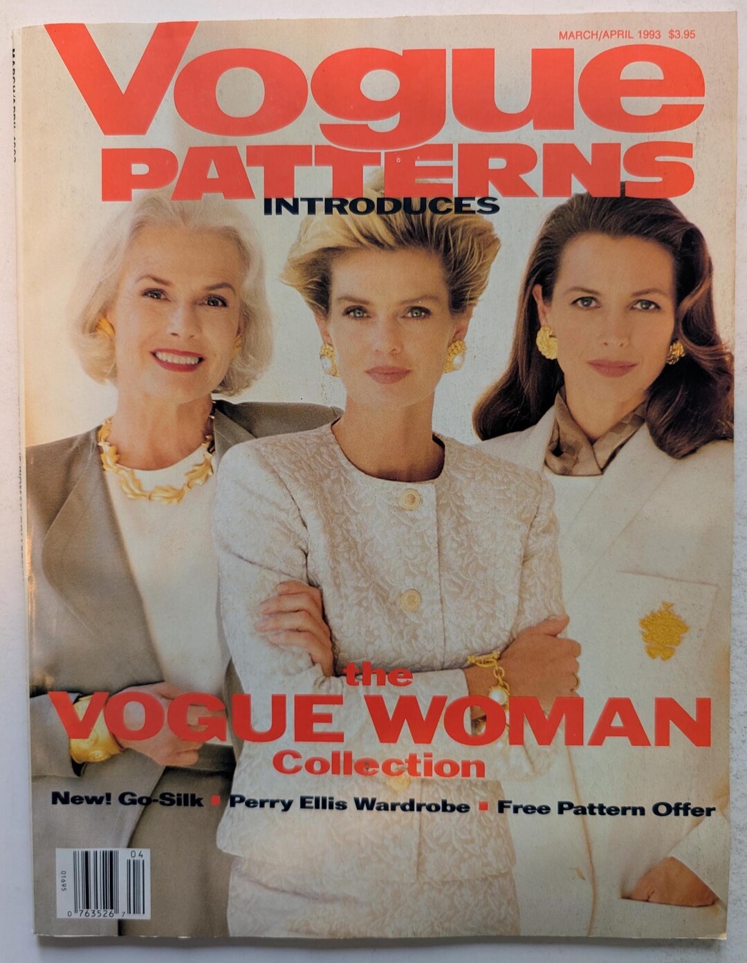 Vogue Patterns Magazine - March/ April 1993 - Etsy