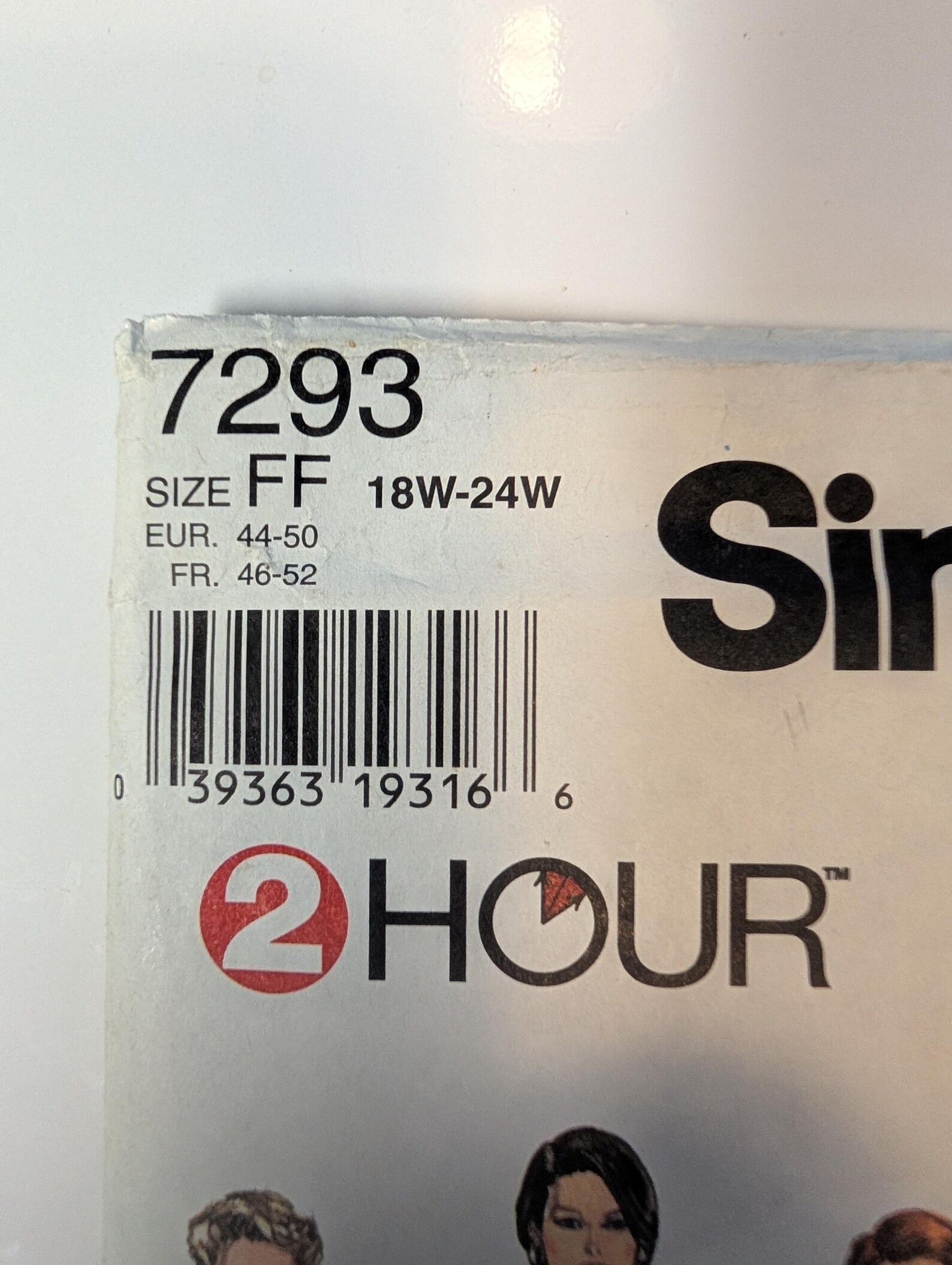 Simplicity 7293 – Misses’ Jumper Dresses – Sewing Pattern – Size 18W ...