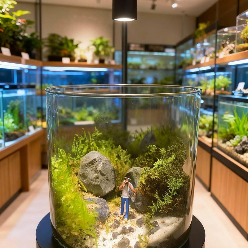 Desktop Terrarium - Etsy
