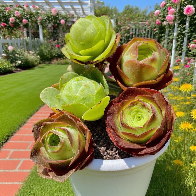Mountain Rose Succulent - Etsy