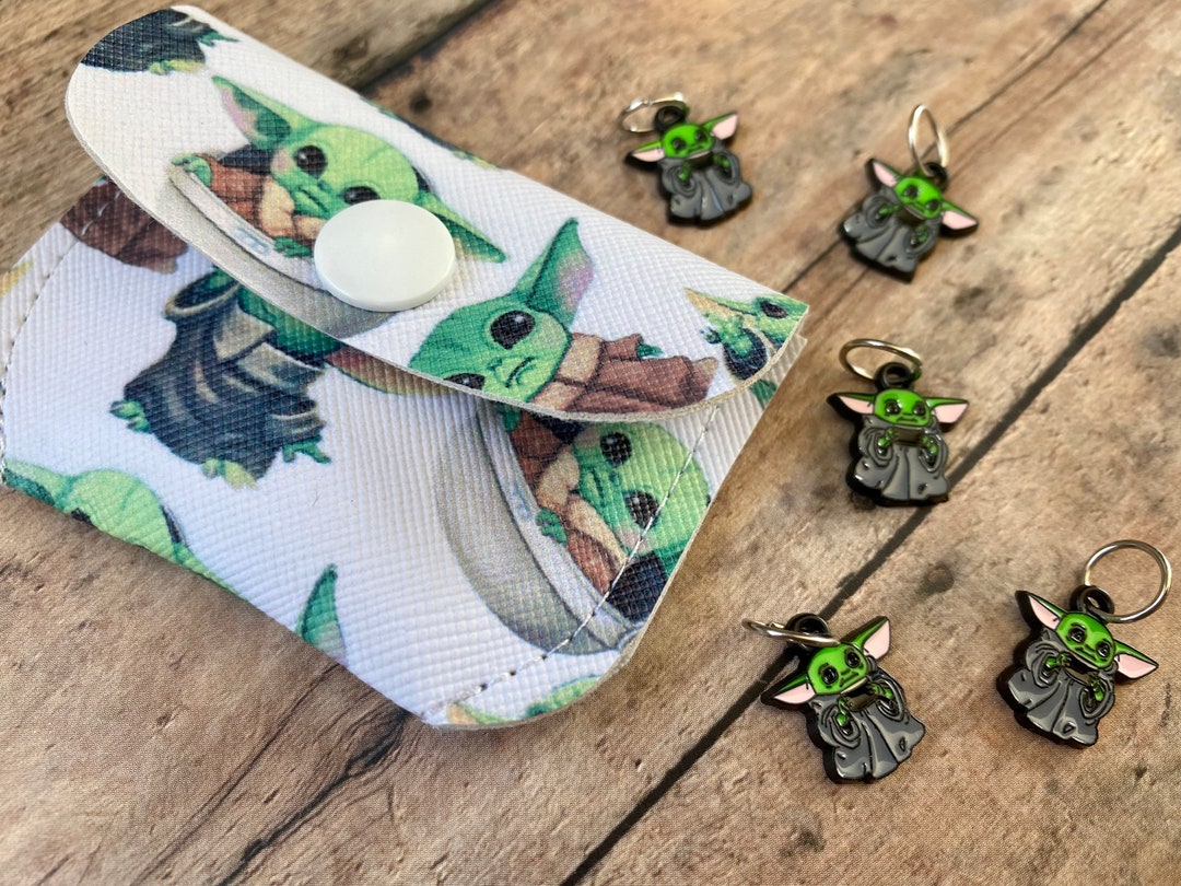 Star Wars Baby Yoda Stitch Marker Pouch - Etsy