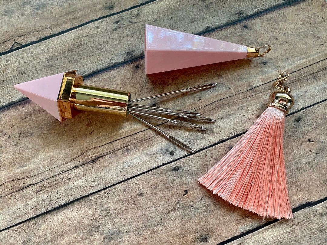 Darning Needles, Needle Case & Removable Stitch Marker/progress Keeper ...