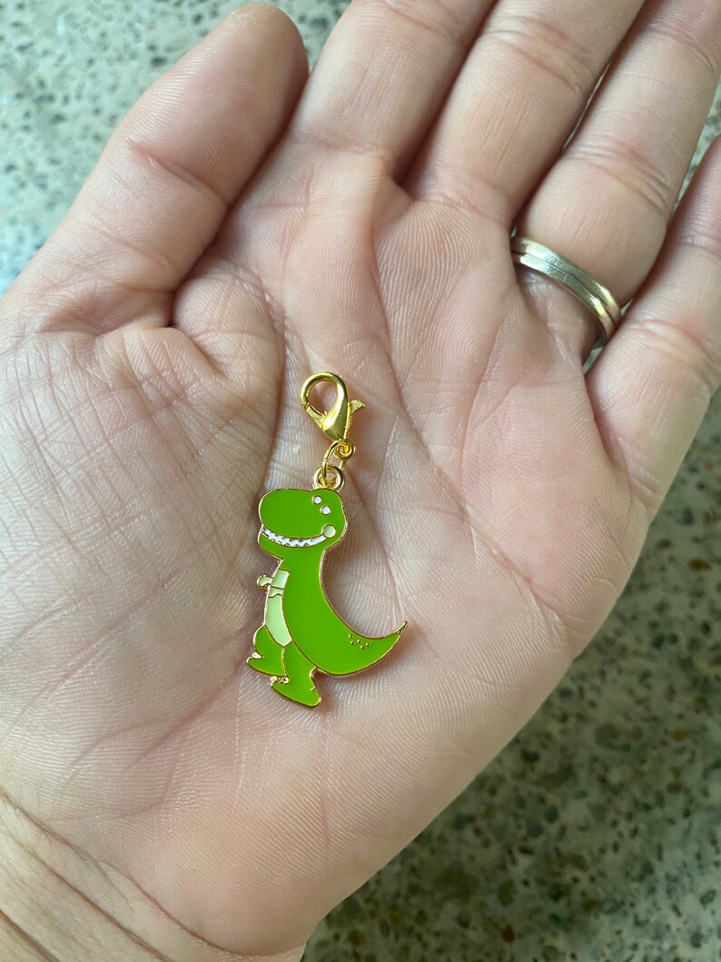 Toy Story Rex Dinosaur Progress Keeper, Zipper Pull, Purse Charm ...