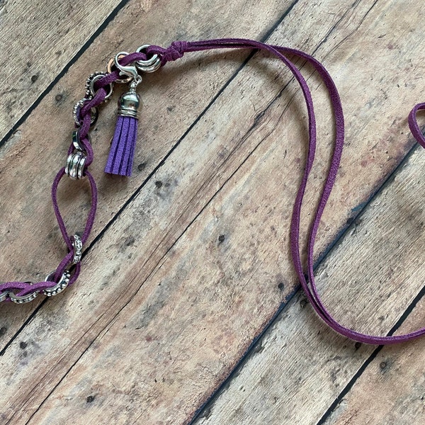 Knitting Necklace - Etsy