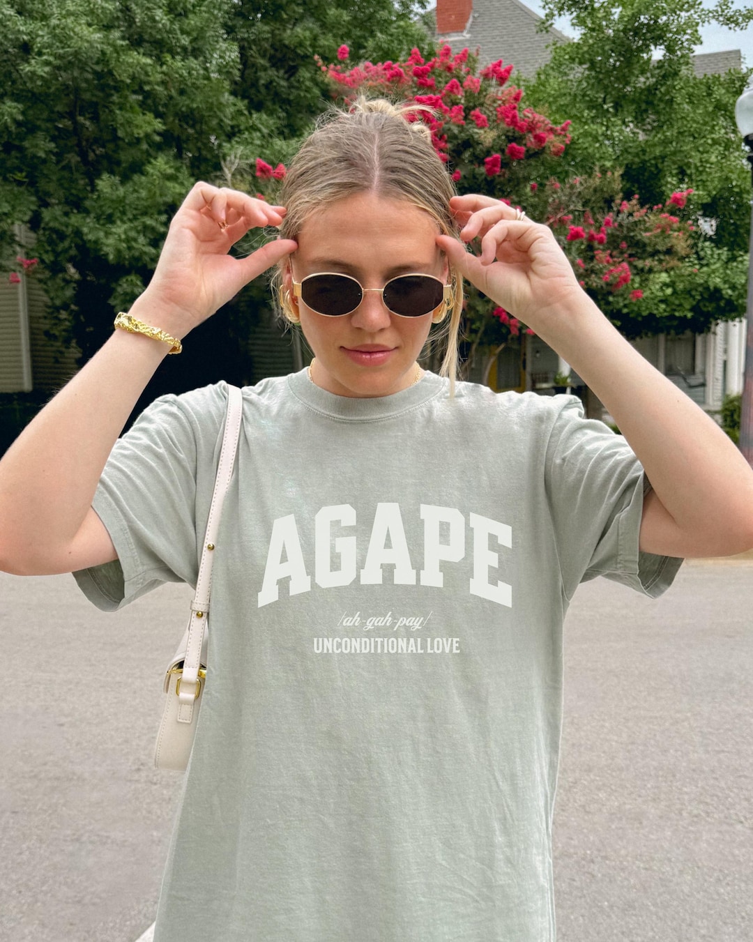 Agape Comfort Colors Christian Tshirt, Love Like Jesus, Christian ...