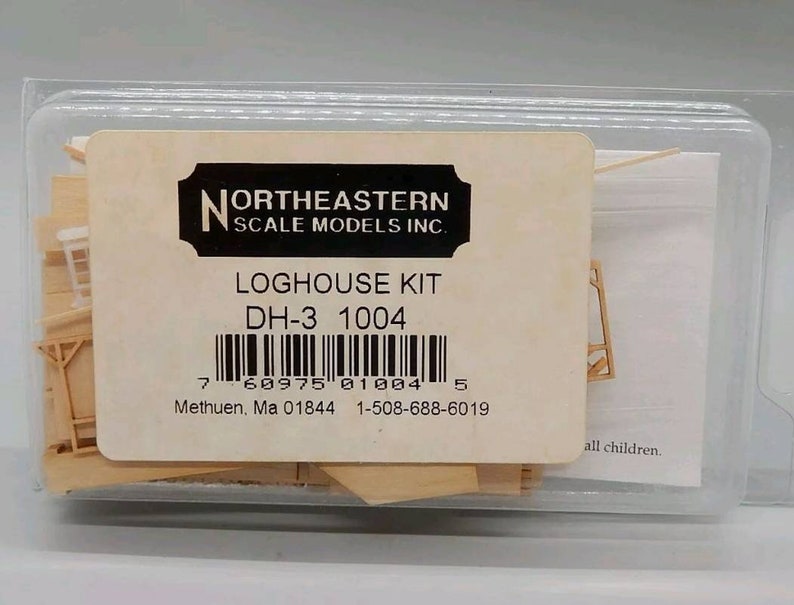 Northeastern Scale Model Kit of a 1:144 Scale Log House Kit.n - Etsy