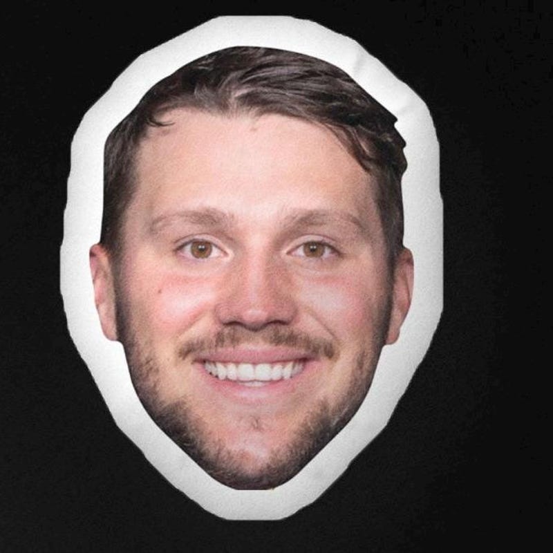 Josh Allen Throw Pillow - Etsy