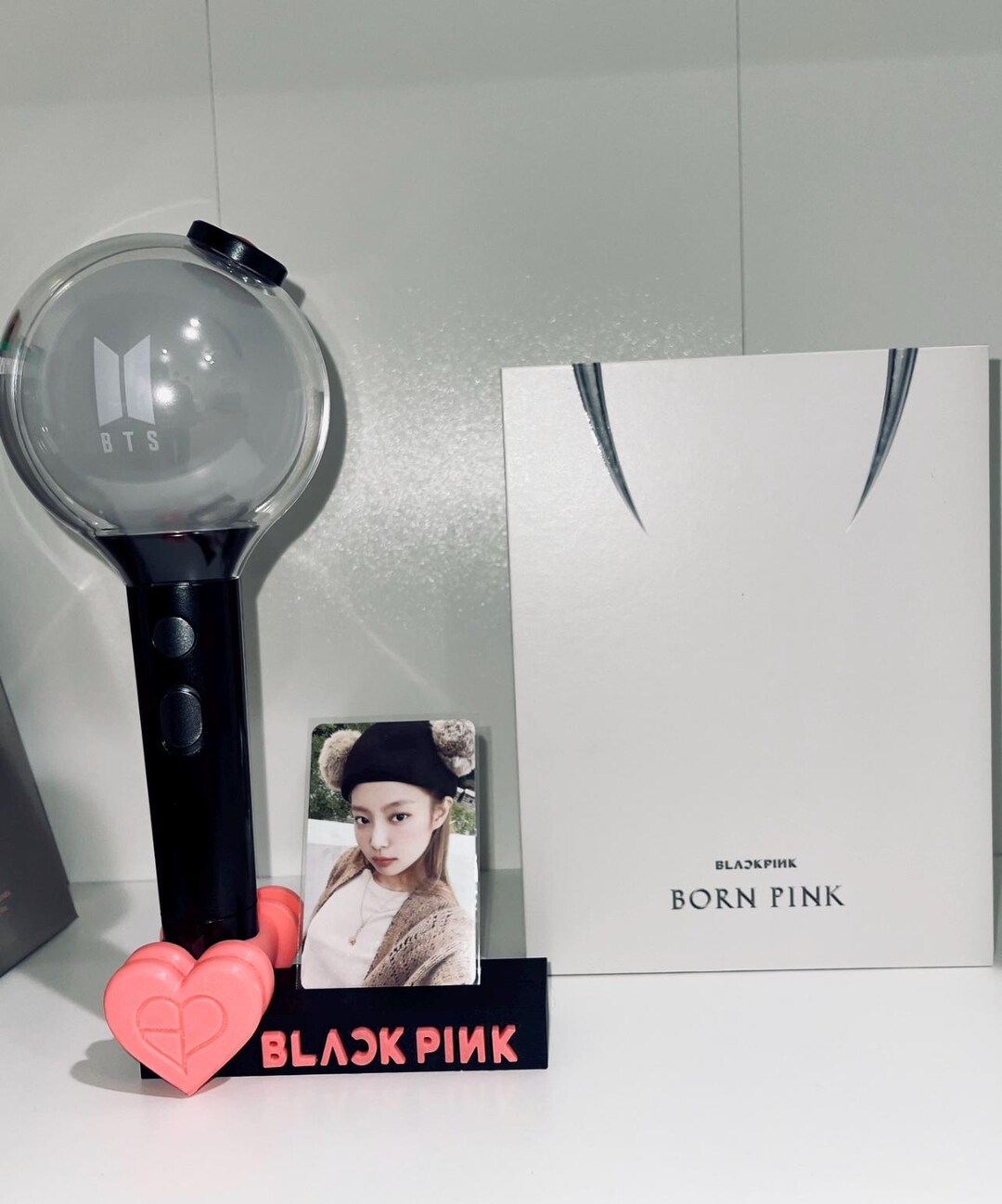Black Pink Blink Bi-ping-bong Light Stick V2 Stand - Etsy