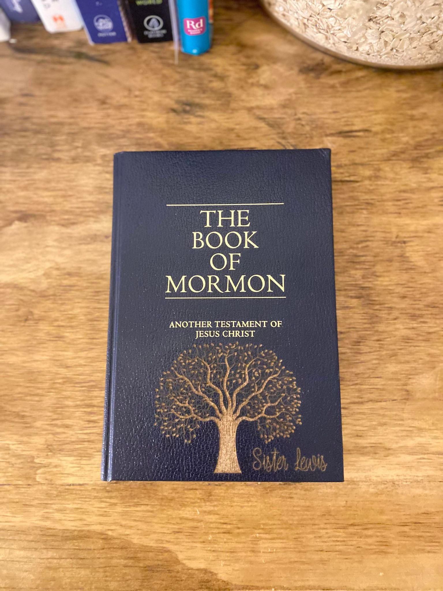 Laser Engraved Book of Mormon - Etsy