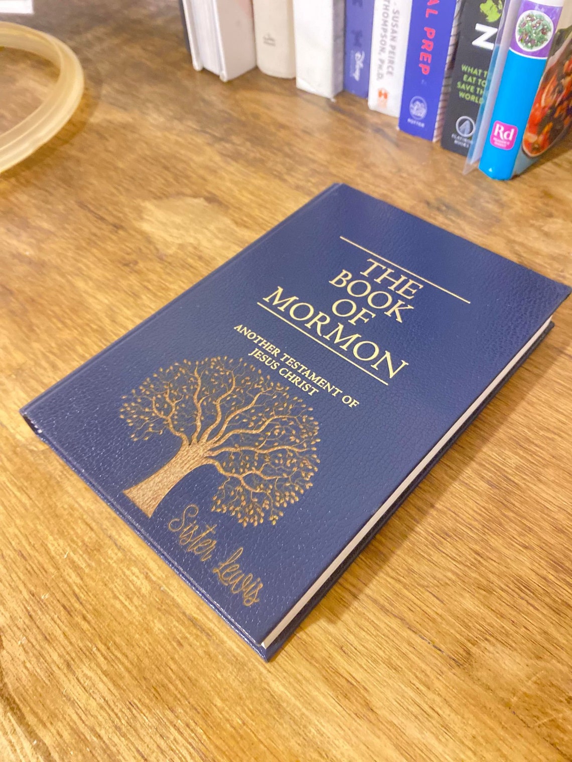 Laser Engraved Book of Mormon - Etsy