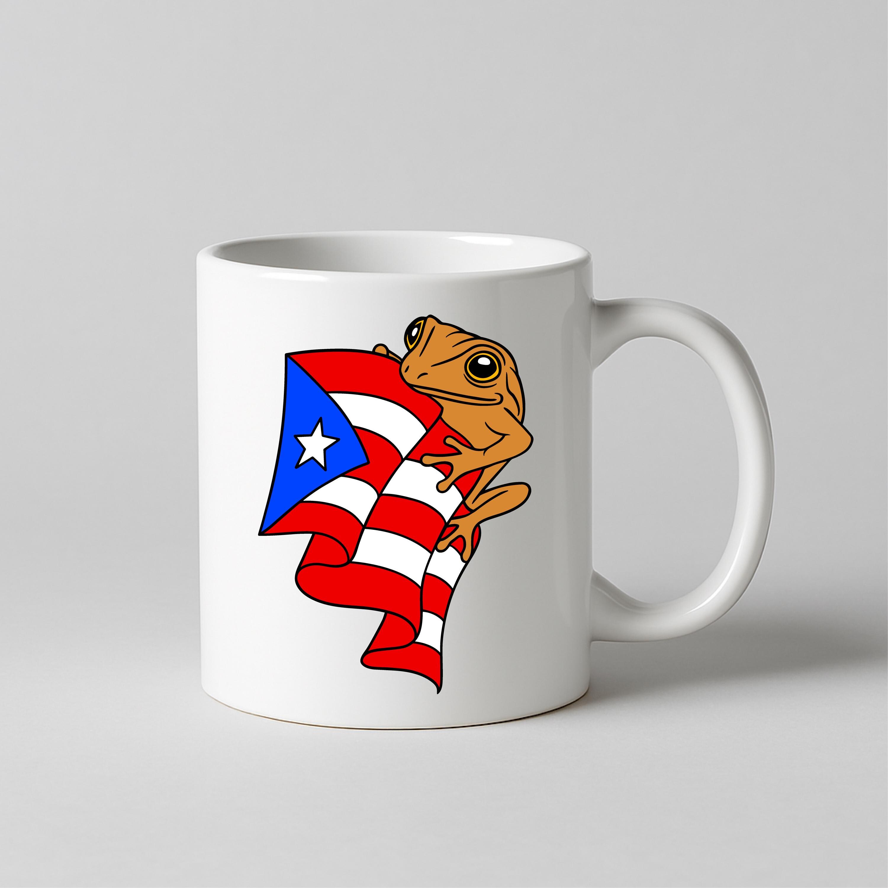 Puerto Rico Coqui Frog PNG SVG | Sapo Concho Png | Puerto Rico Flag ...