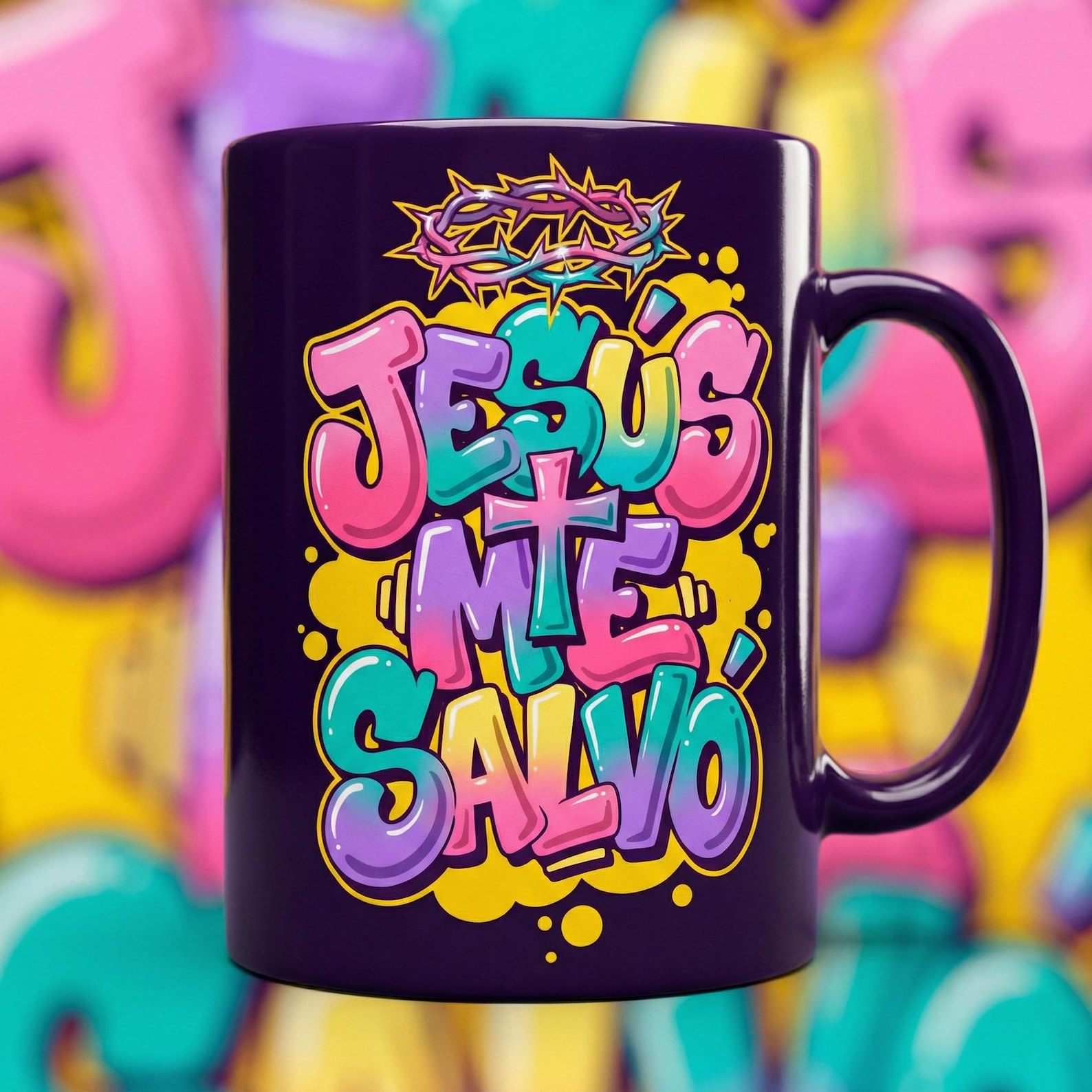 Jesus Me Salvo Png | Spanish Christian Phrases | Religious Quotes ...
