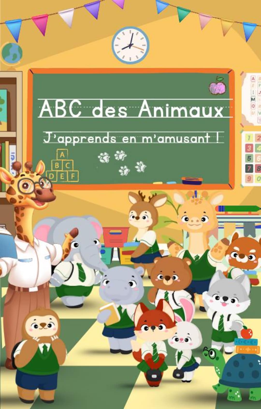 ABC Des Animaux – Cahier D’activités + Corrigé | Alphabet, Coloriage ...