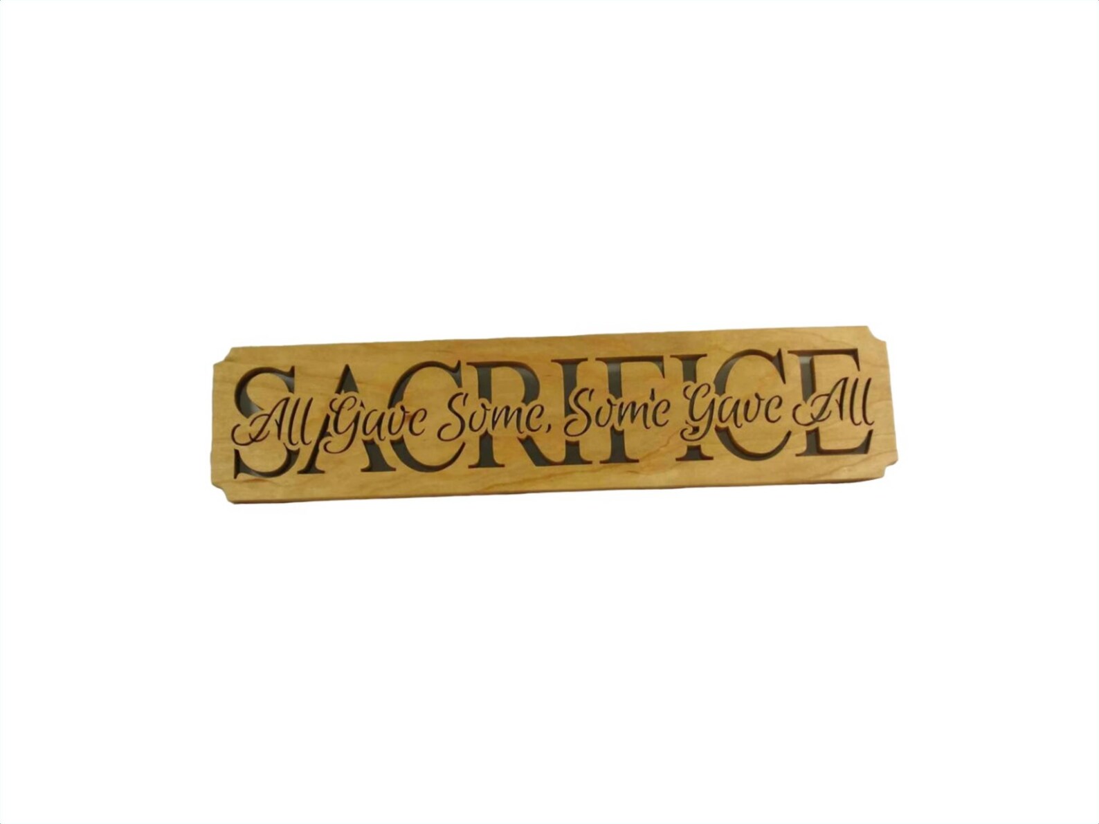 Sacrifice All Gave Some, Some Gave All Wall Hanging Home Decor Plaque ...