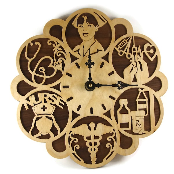 Nurse Wall Clock - Etsy