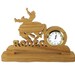 Rodeo Bucking Bronco Desk or Shelf Clock Handmade From Oak - Etsy