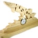 Muskie Fish Desk or Shelf Clock Handmade From Poplar Wood by Kevskrafts ...