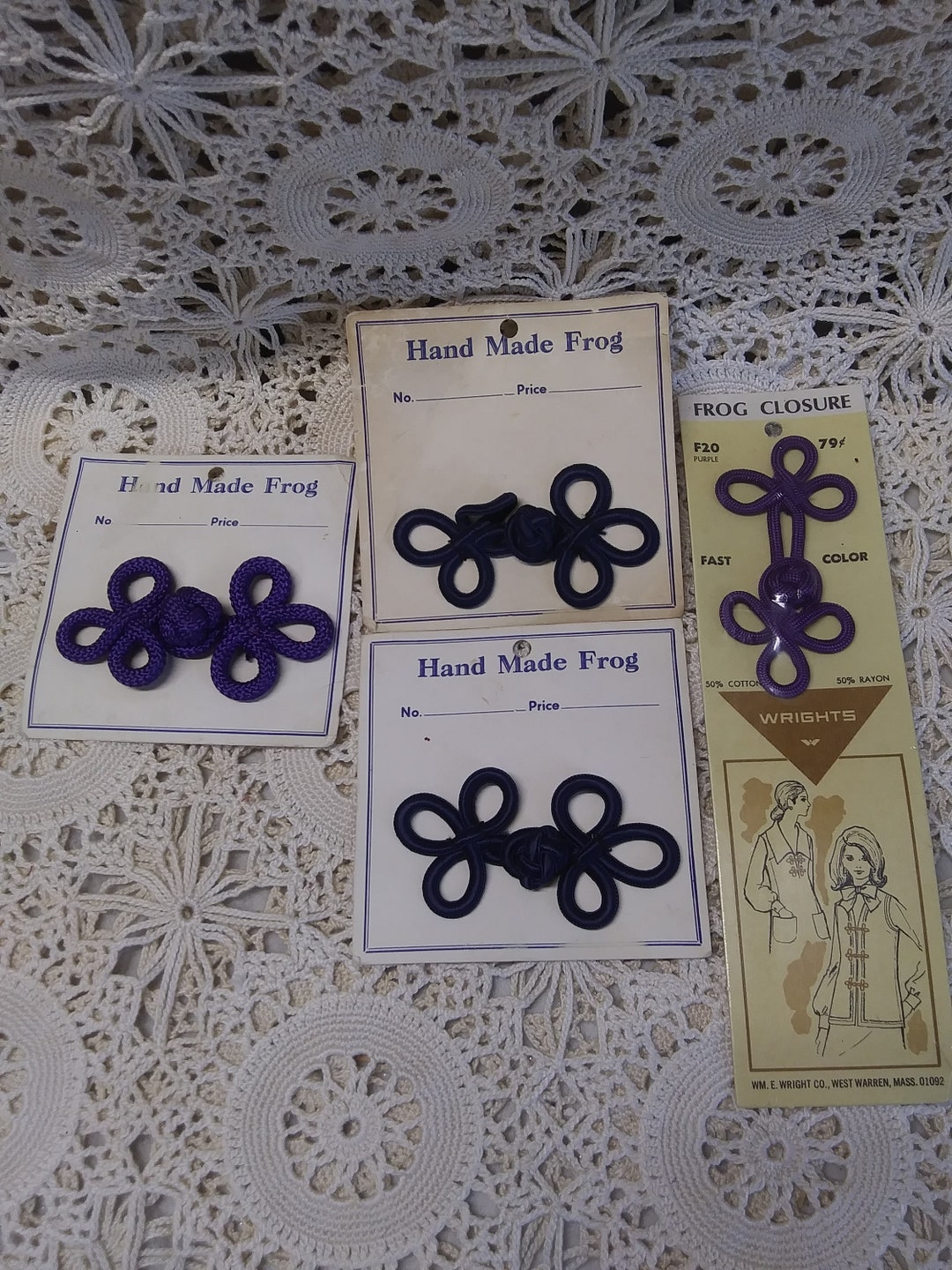 Vintage Frog Closure, Fastener for Sewing - Etsy